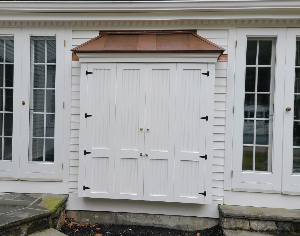 Custom Outdoor TV Cabinet, Weston - N Sabella Inc. - Lotion storage ...